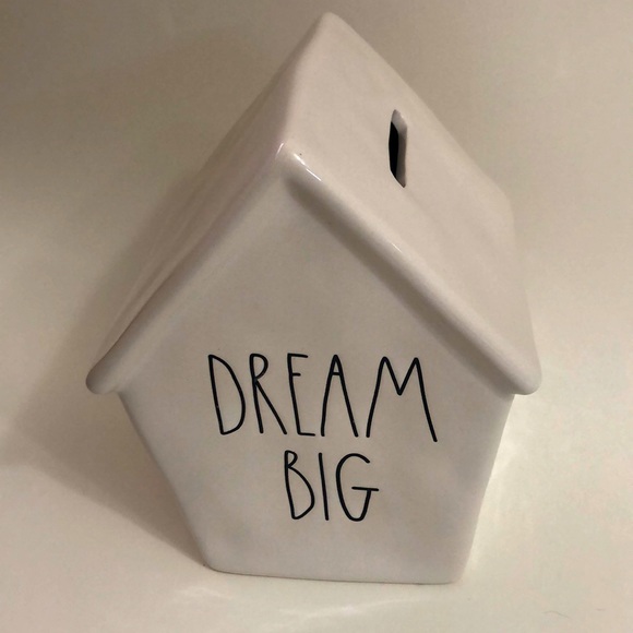 Rae Dunn | Accents | Rae Dunn Rare Dream Big Birdhouse Bank | Poshmark